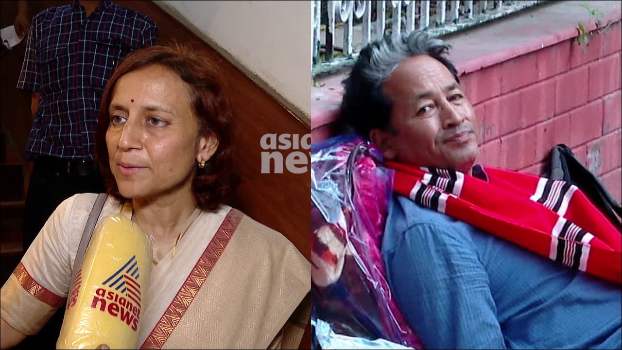 'ലഡാക്കിലെ ജനങ്ങളുടെ ശബ്ദമില്ലാതാക്കാനാണ് ശ്രമം, കേന്ദ്ര സര്‍ക്കാരിന്‍റേത് പകപോക്കൽ'; സോനം വാങ് ...