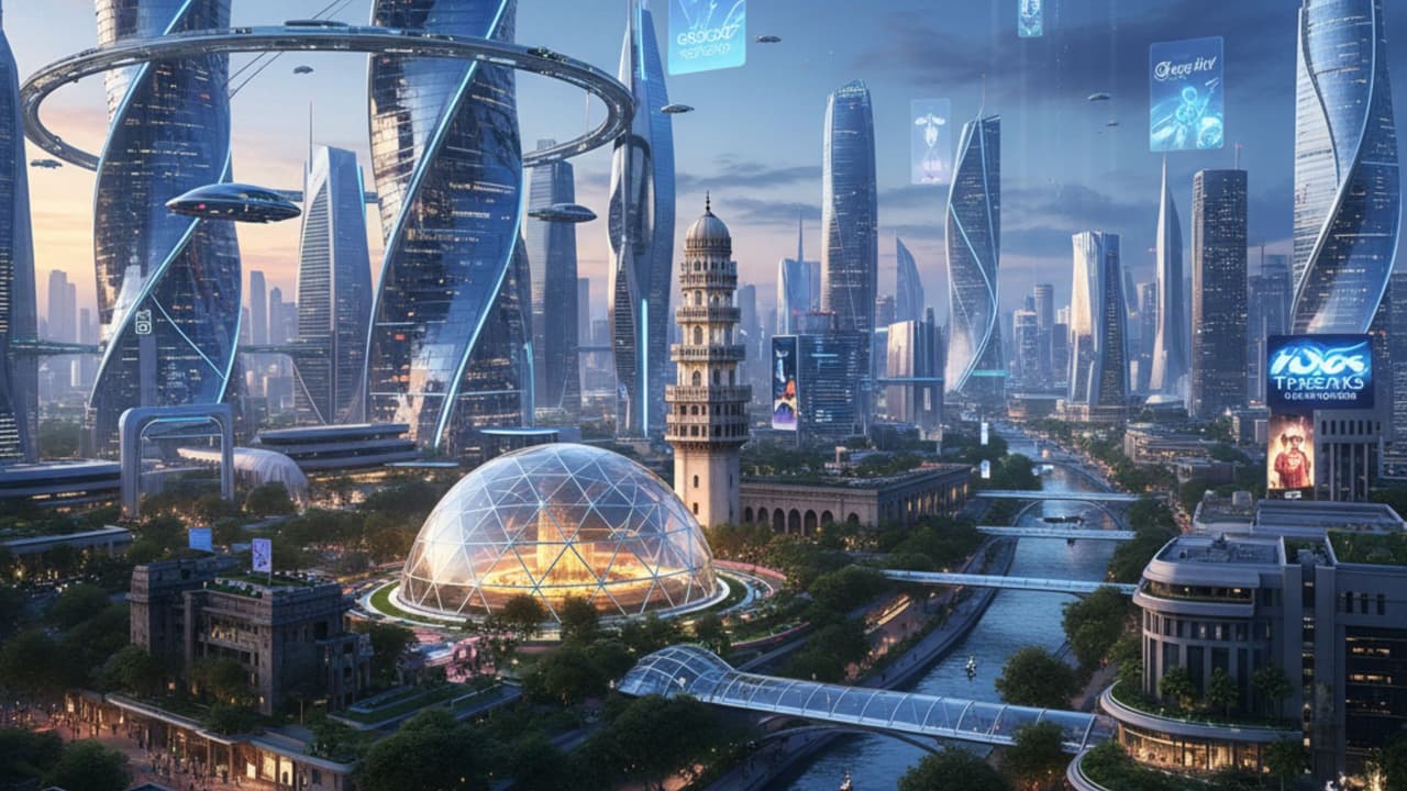 Future City: హైదరాబాద్ ఫ్యూచర్ సిటీ ఎలా ఉండనుంది.? ఏఐ ఫొటోలు చూస్తే ...