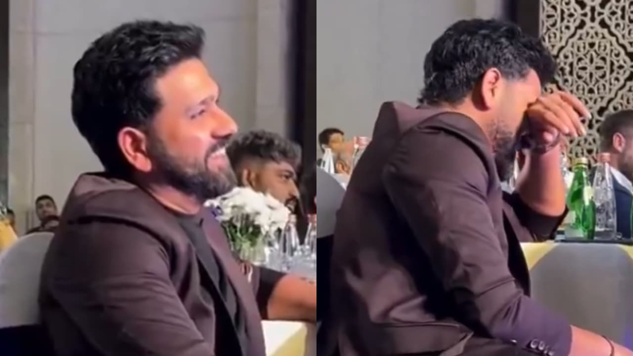 Rohit Sharma Bursts into Uncontrollable Laughter at MS Dhoni Mimicry ...