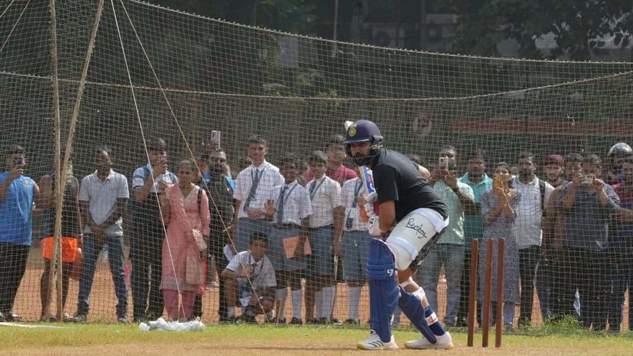 AUS vs IND: Rohit Sharma Grinds Hard in Nets, Looks to Make a Statement ...