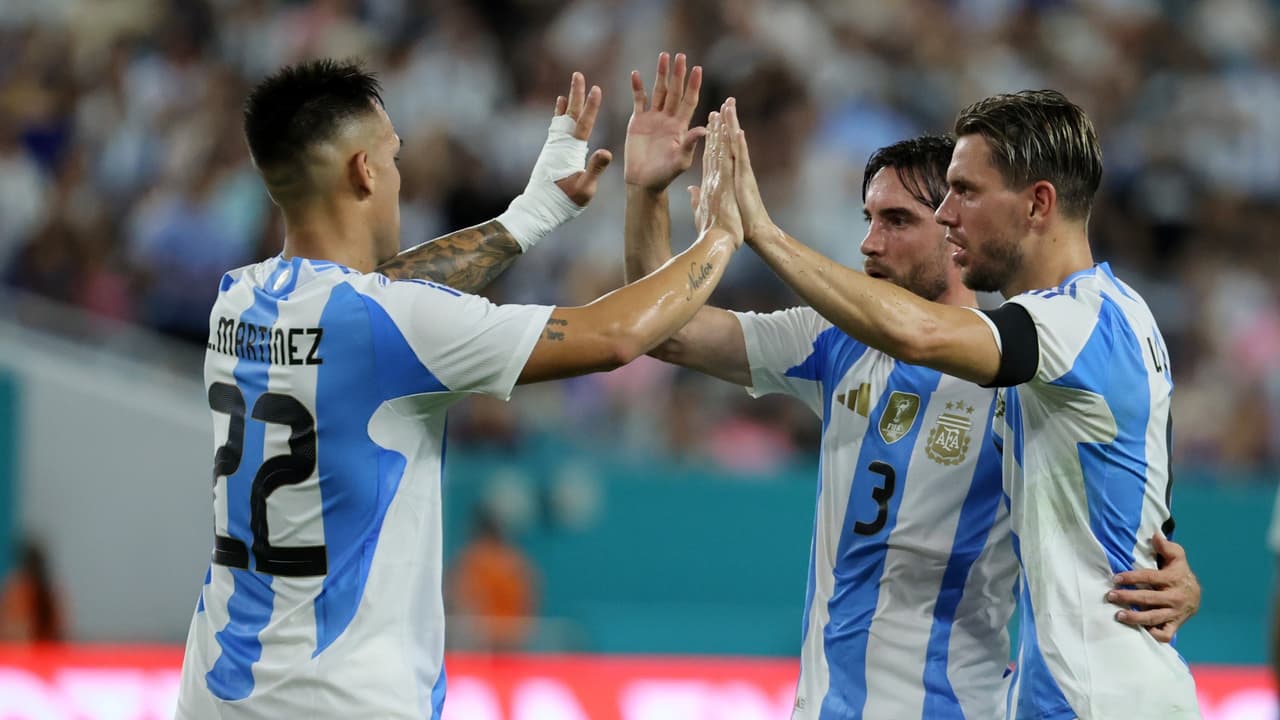No Lionel Messi, No Problem! Argentina Sink Venezuela in Miami Friendly ...