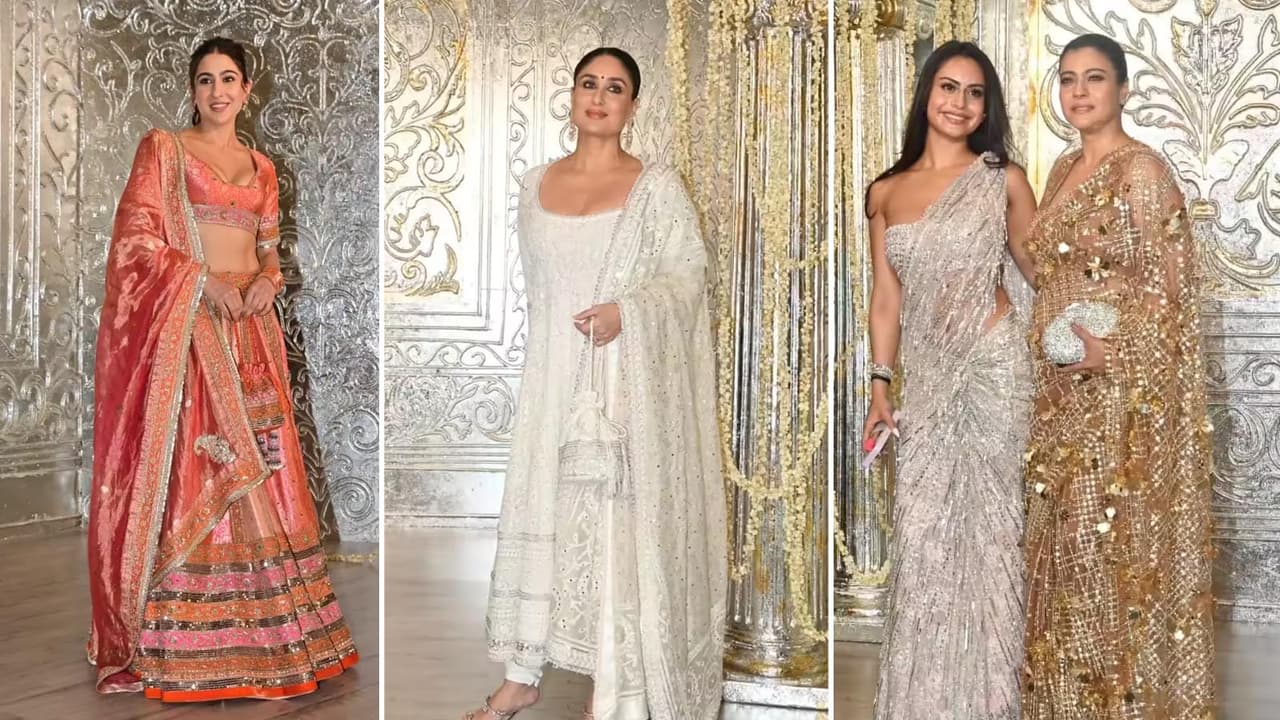 Manish Malhotra’s Diwali Bash: Kareena, Kajol & More Bollywood Celebs ...