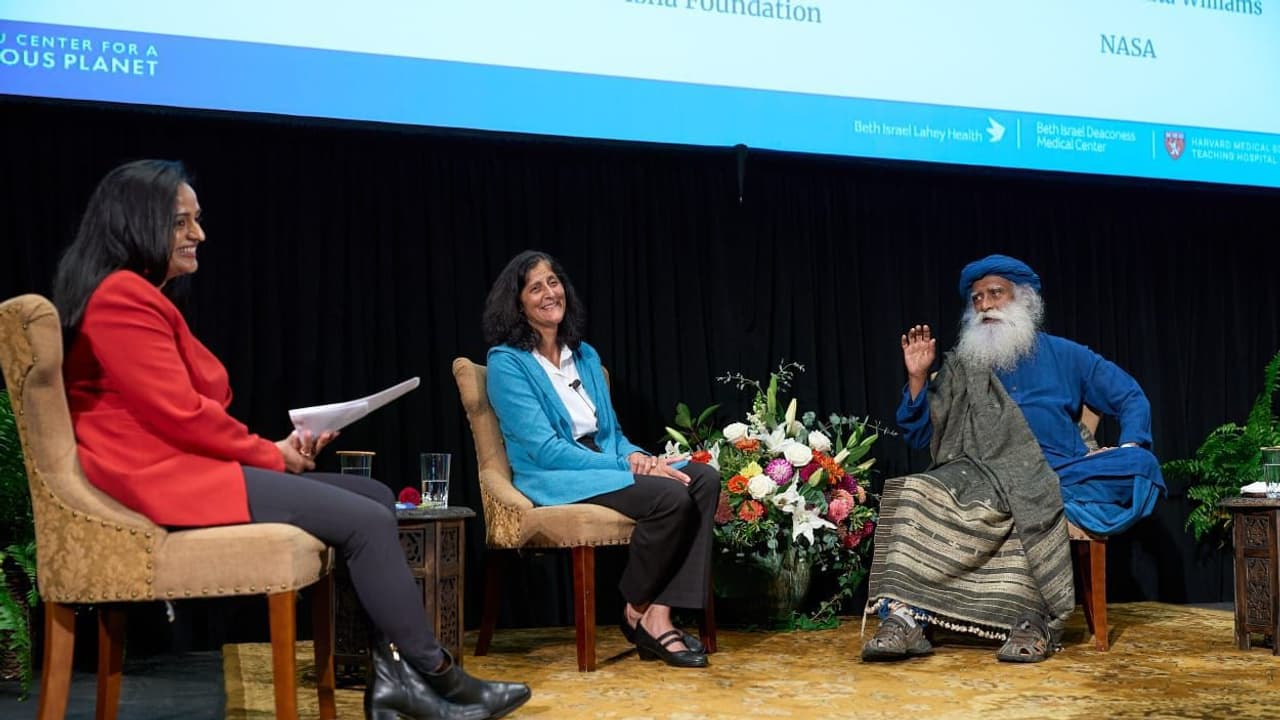 Sadhguru Joins Sunita Williams, Space Scientist Kavya Manyapu To ...