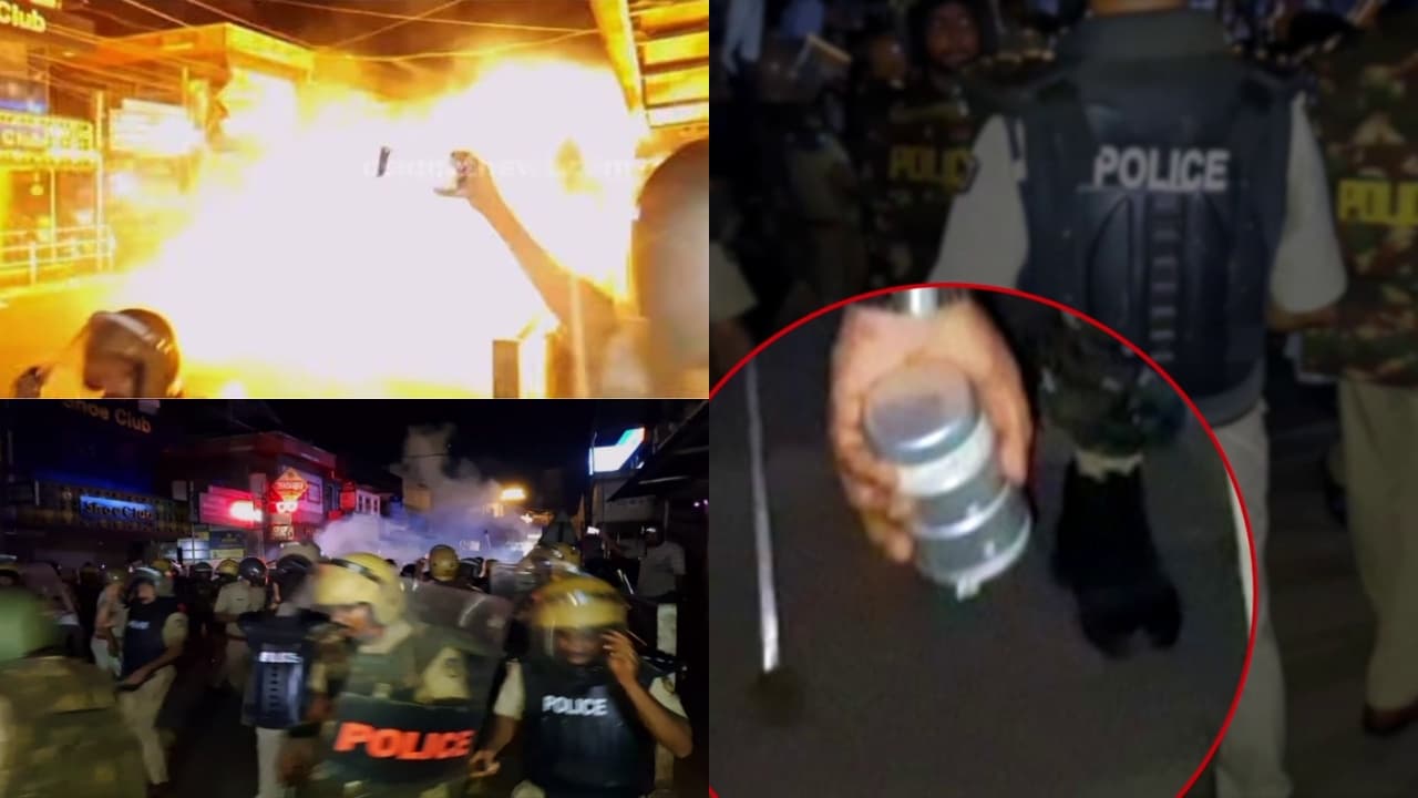 Perambra Clash പേരാമ്പ്ര സംഘര്‍ഷം; സ്ഫോടക വസ്തു എറിഞ്ഞത് പൊലീസിന്‍റെ ...