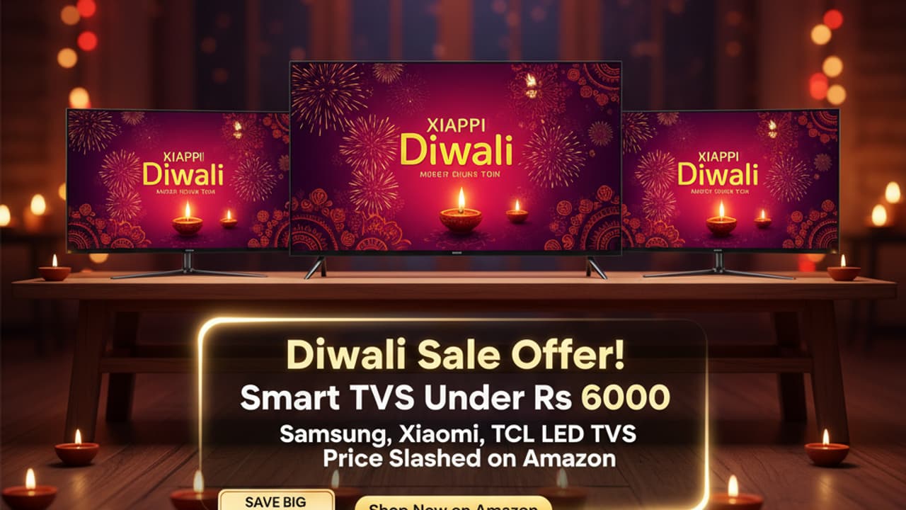 Diwali Sale Offer Smart TVs Under Rs 6000 Samsung Xiaomi TCL LED TVs ...