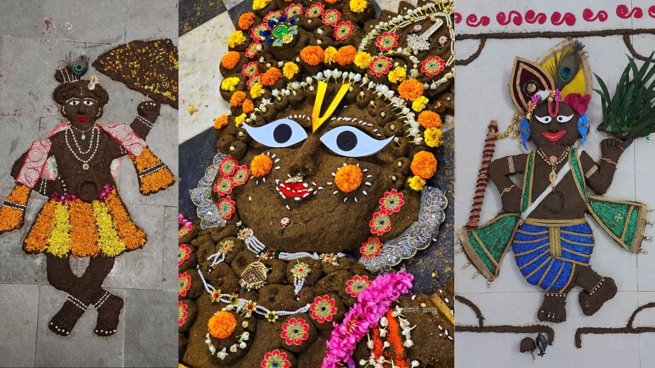 Govardhan Design: गोवर्धन सजाने का क्रिएटिव तरीका, जिसे देख हर कोई ...