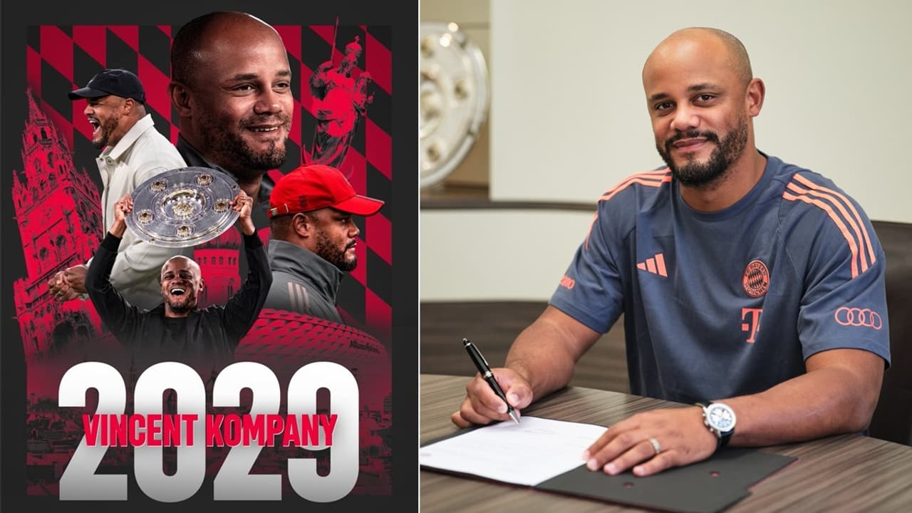 Bayern Munich Fans Rejoice as Club Extends Vincent Kompany's Contract ...