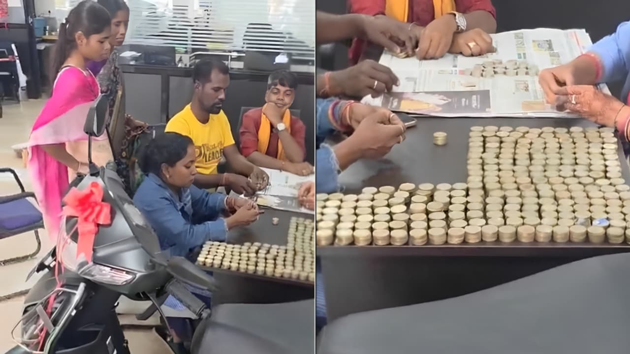 Bright Side Stories: Farmer's Daily Coins Turn Into Scooter, And A Showroom's Surprise Gift ...