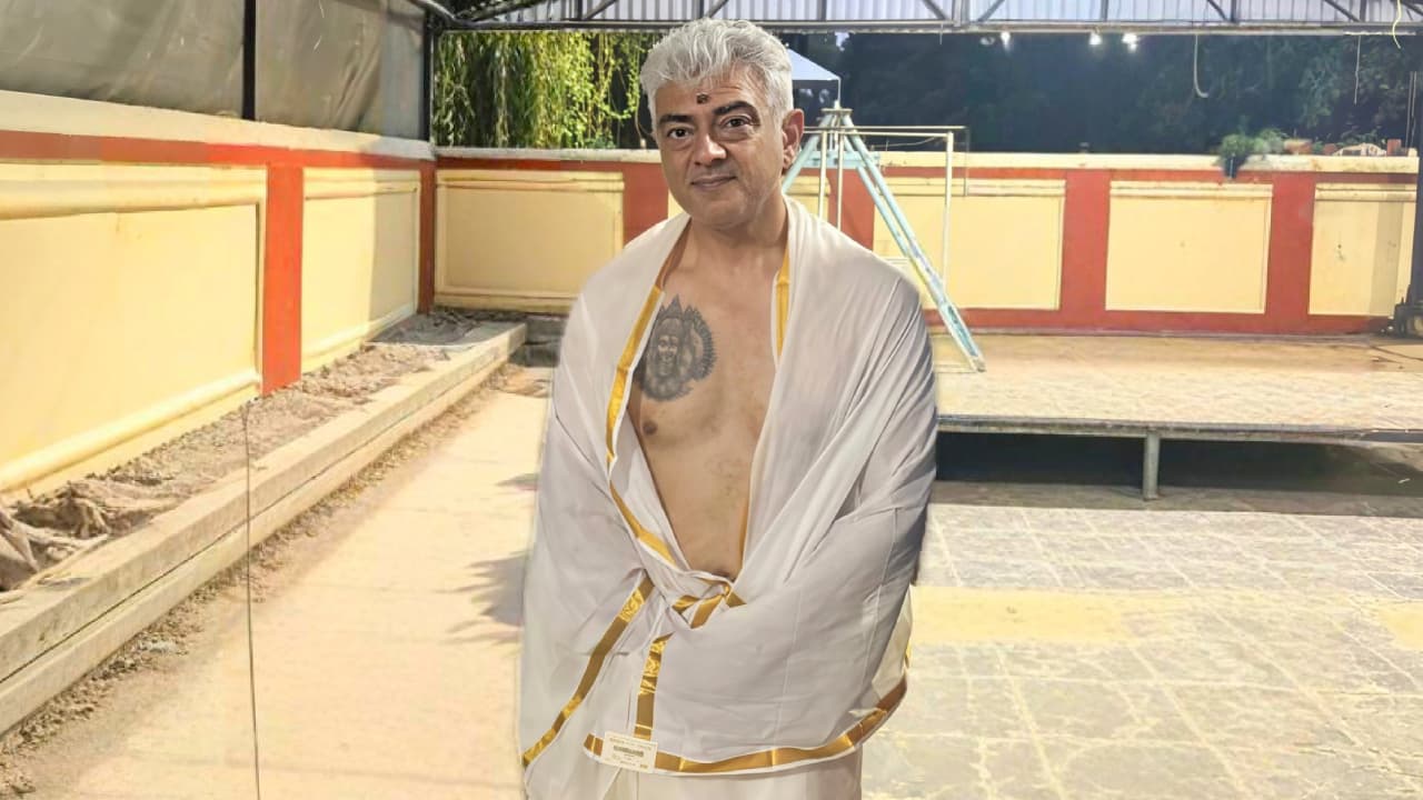 Ajith Tattoo Secret : அஜித் நெஞ்சில் பச்சை குத்திய சாமி இது தான் ...