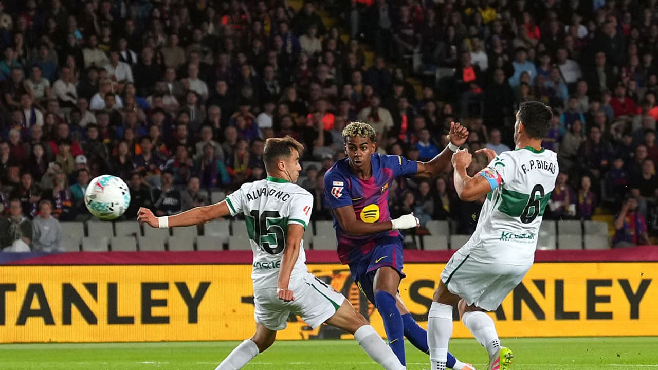 Barcelona’s Lamine Yamal Nears Mbappe Milestone With Strike Against ...