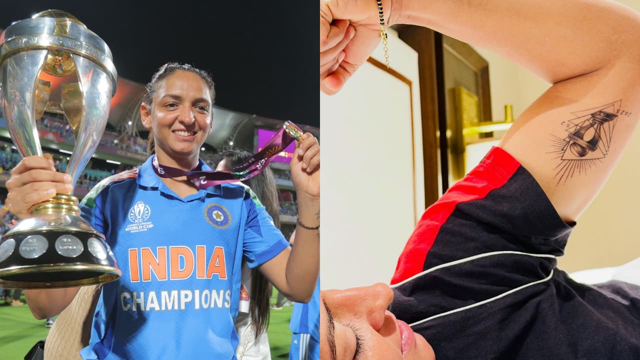 '2025 and 52': India Skipper Harmanpreet Kaur Inks Special Tattoo After ...