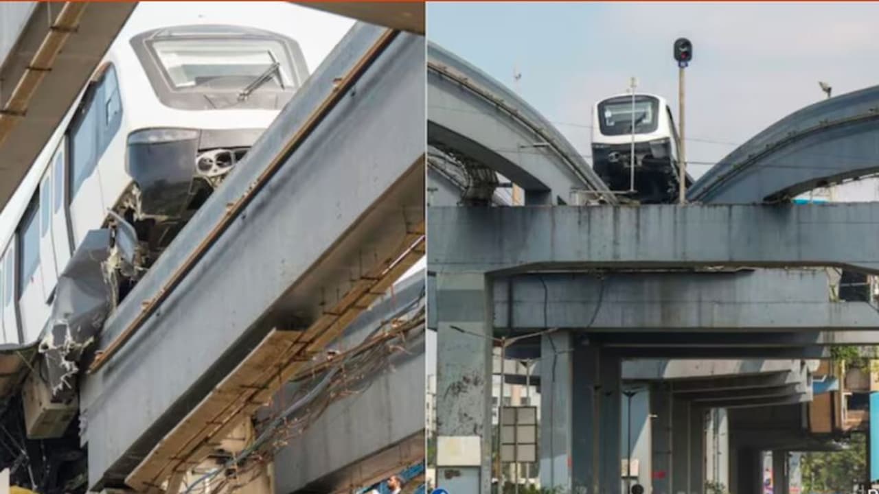 Mumbai monorail accident: ಟೆಸ್ಟ್ ರೈಡ್ ವೇಳೆ ಮೊನೊ ರೈಲು ಅಪಘಾತ ...