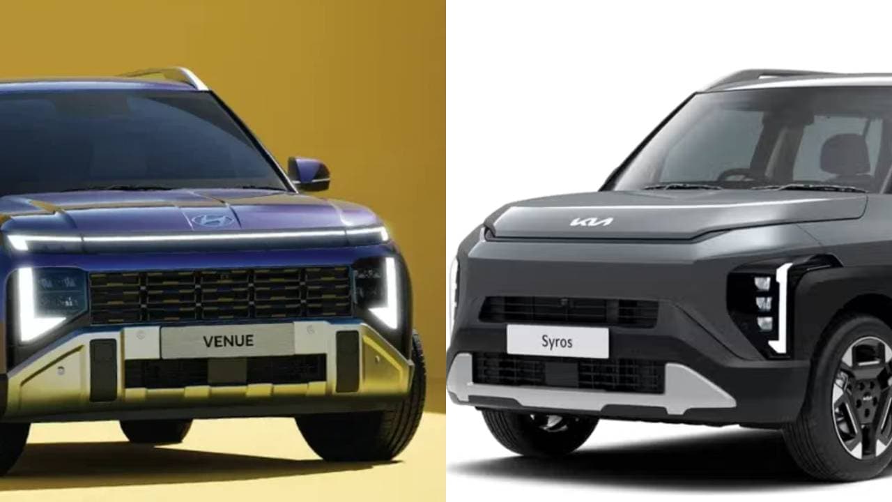 कोणती SUV घेऊ? Hyundai ची Venue की Kia ची Syros? वाचा तुमच्या बजेटमधील ...