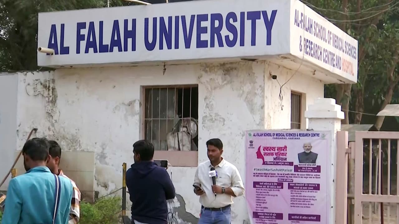 Red Fort Blast: How Al Falah University Became a Medical College ...