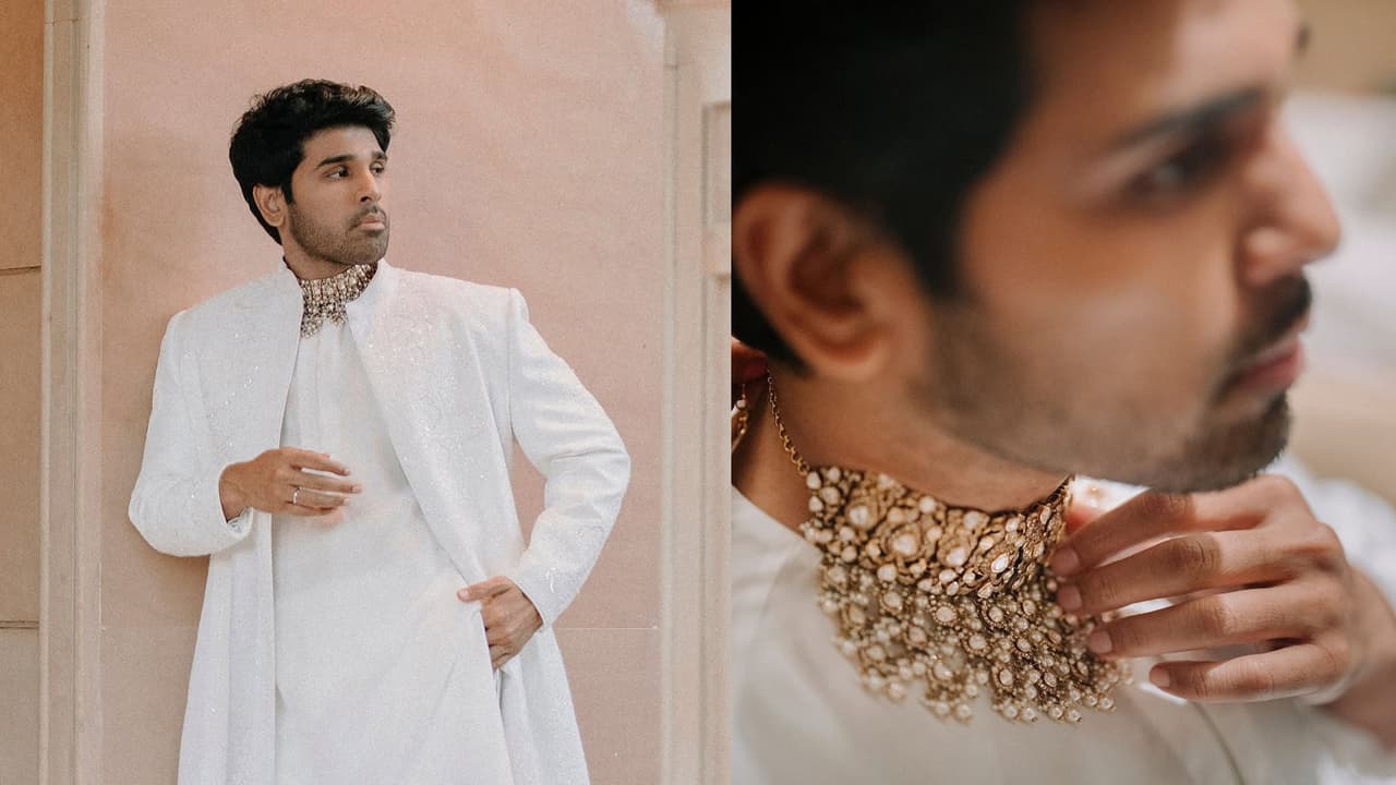 Allu Sirish Breaks Fashion Norms Wearing Diamond Choker at His ...
