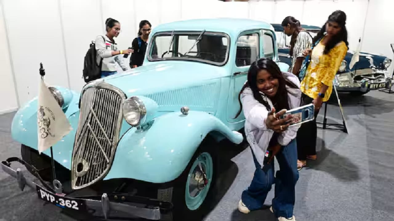 Rare Pre-Independence Car, Heggade’s Classic Collection Displayed at ...