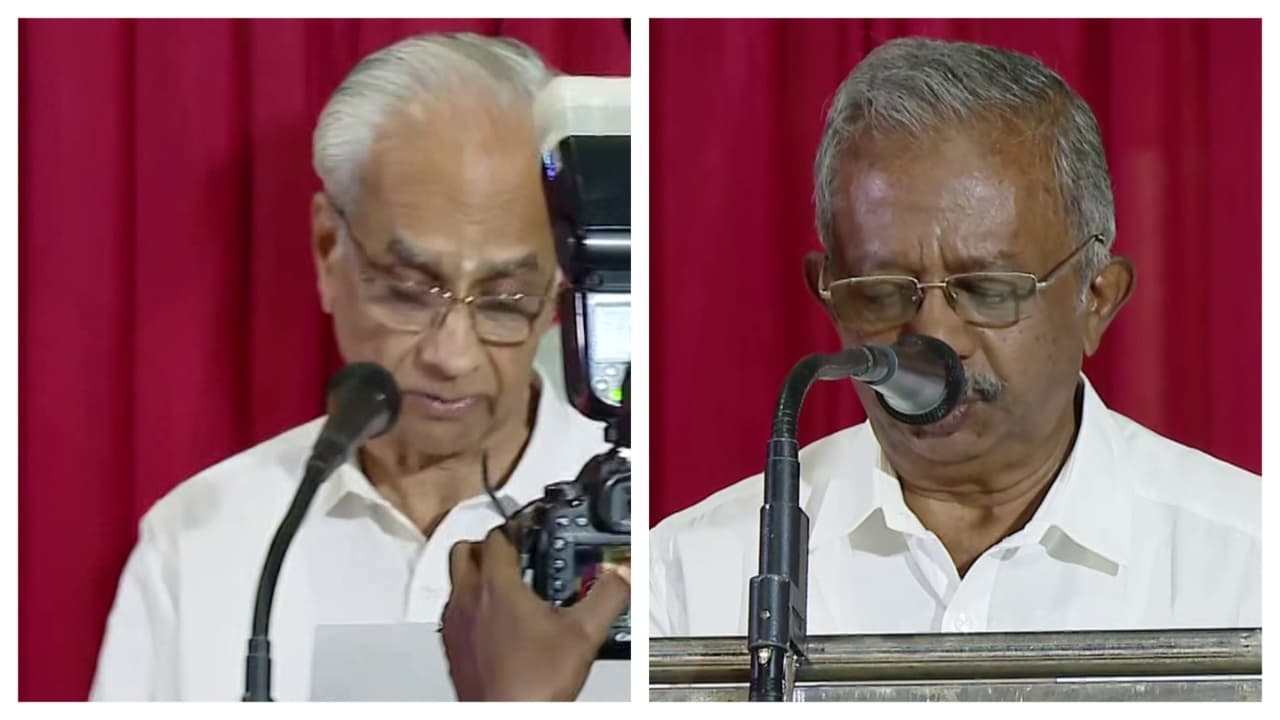 തിരുവിതാംകൂർ ദേവസ്വം ബോർഡ് പ്രസിഡന്റായി കെ ജയകുമാർ സത്യപ്രതിജ്ഞ ചെയ്തു ...