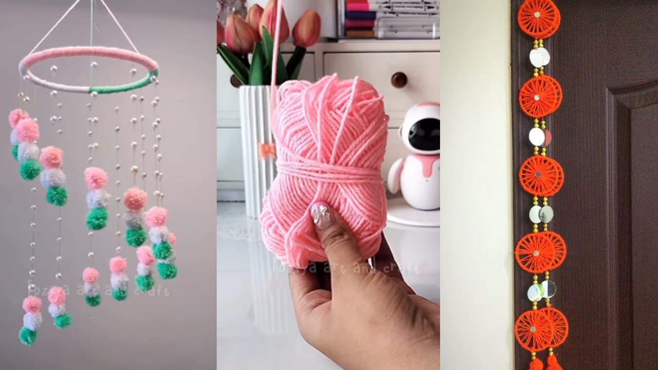 पुरानी ऊन से बनाएं 3 कमाल के DIY क्राफ्ट, घर लगेगा एकदम फंकी- ट्राई ...