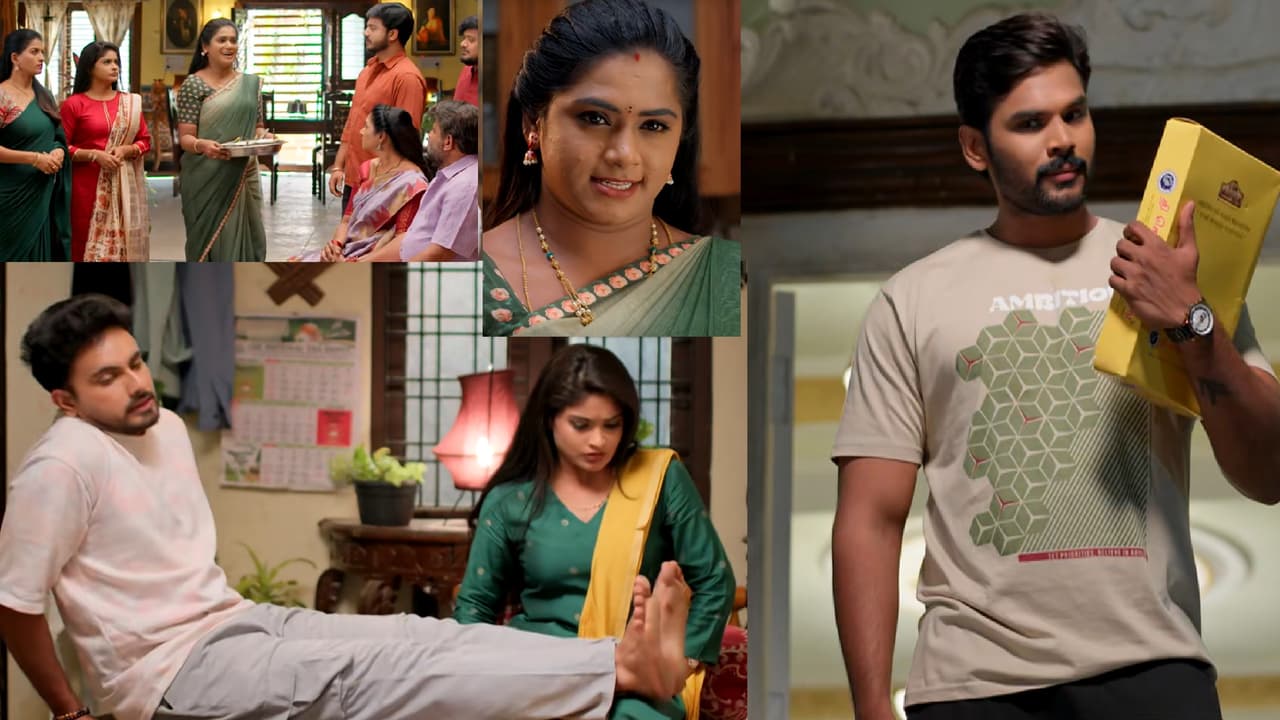 Illu Illalu Pillalu Today Episode Nov 22: అమూల్యకు చీర ఇచ్చిన విశ్వ ...