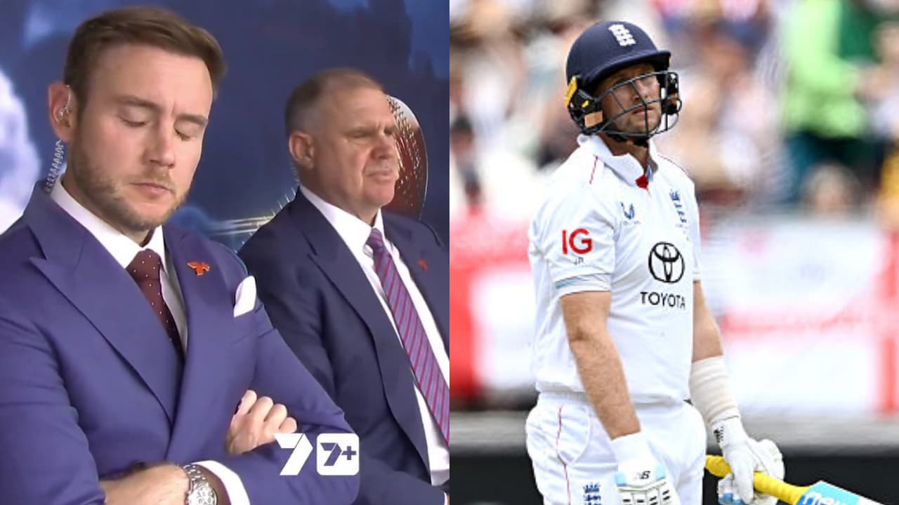 Ashes 2025: Stuart Broad's Stunned Silence Goes Viral As Joe Root Falls ...