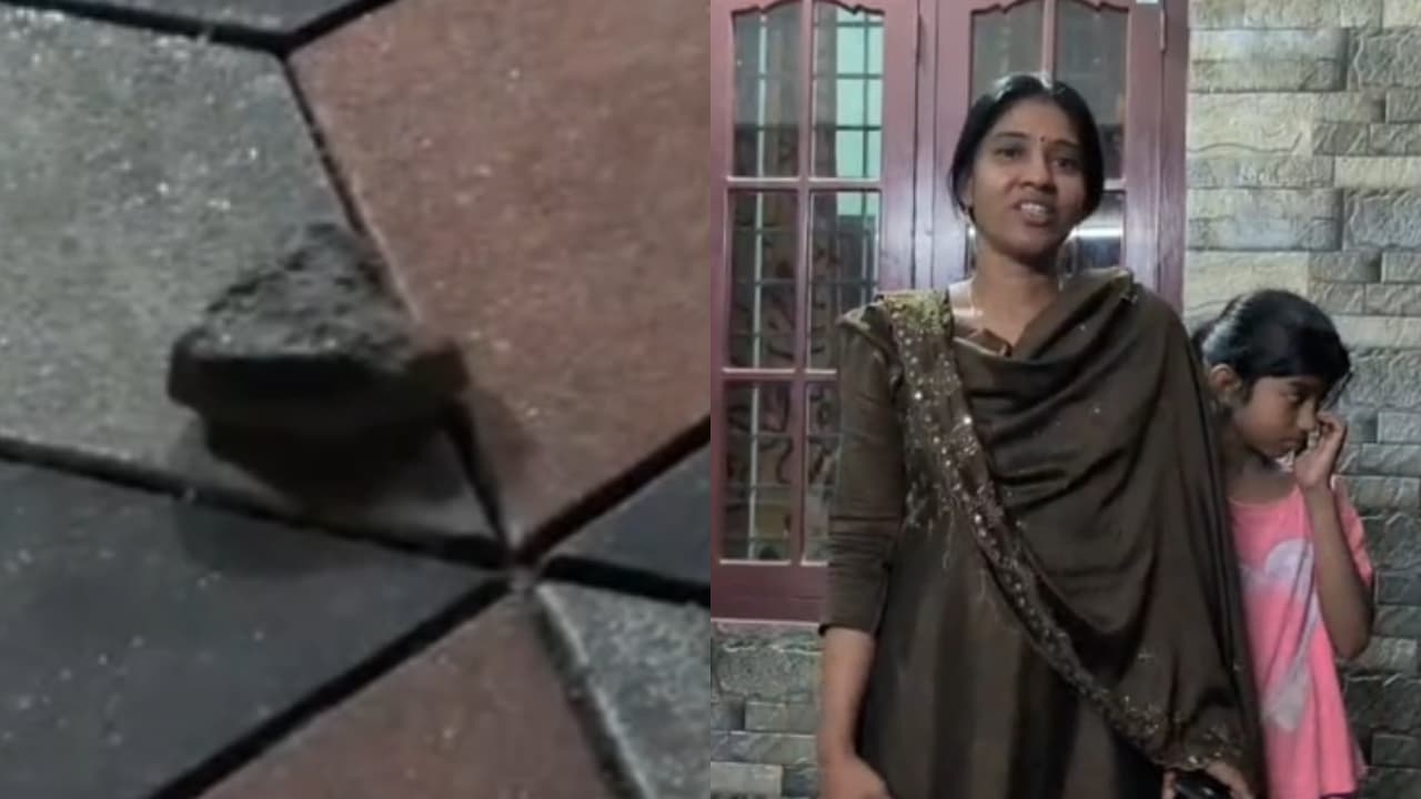 മാപ്രാണത്ത് വനിതാ സ്ഥാനാർത്ഥിയുടെ വീടിന് നേരെ തുരുതുരാ കല്ലേറ് ...