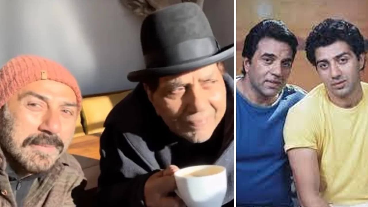 WATCH: Dharmendra's last video with Sunny Deol Goes VIRAL; Video Will ...
