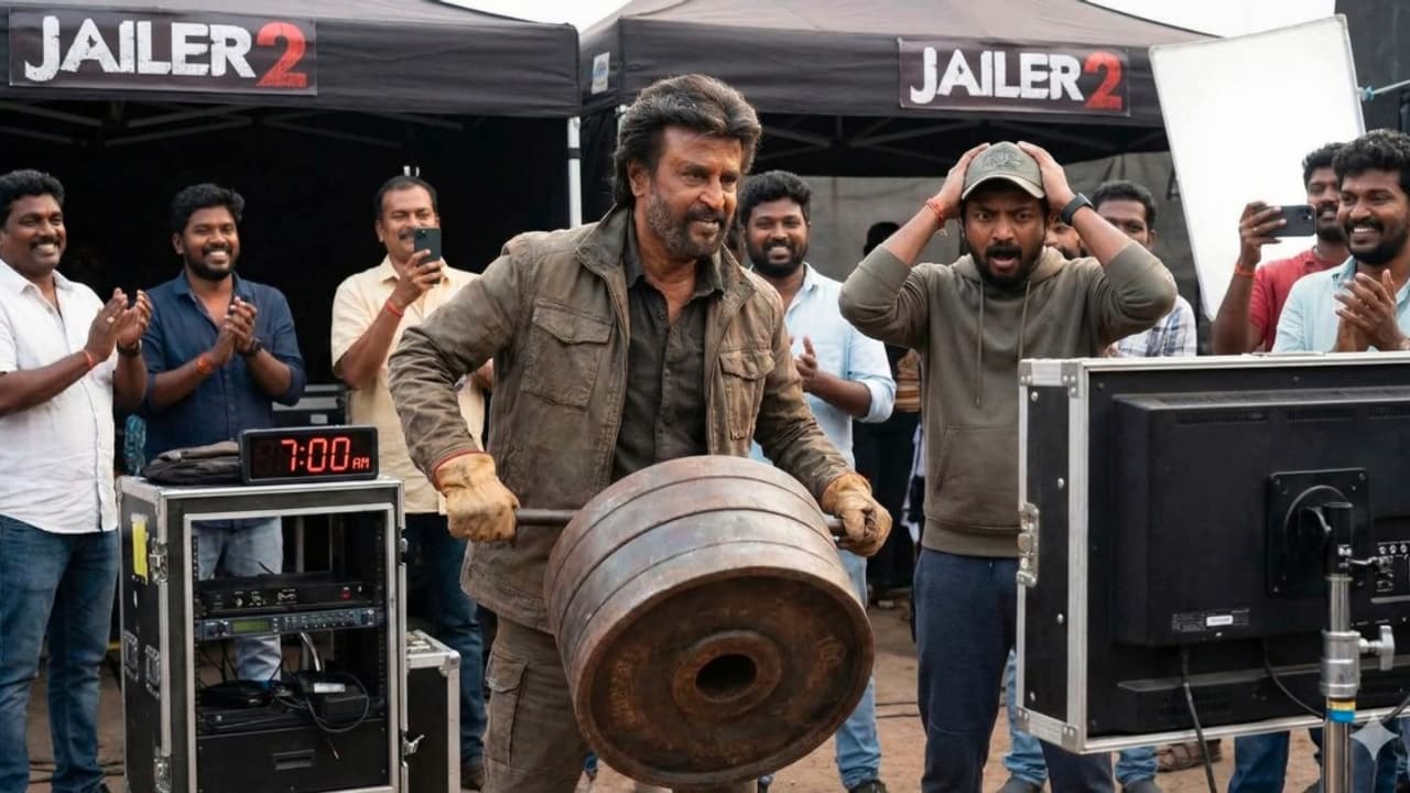 Rajinikanth's Daring 'Jailer 2' Stunt: Real or AI Photo Debate ...