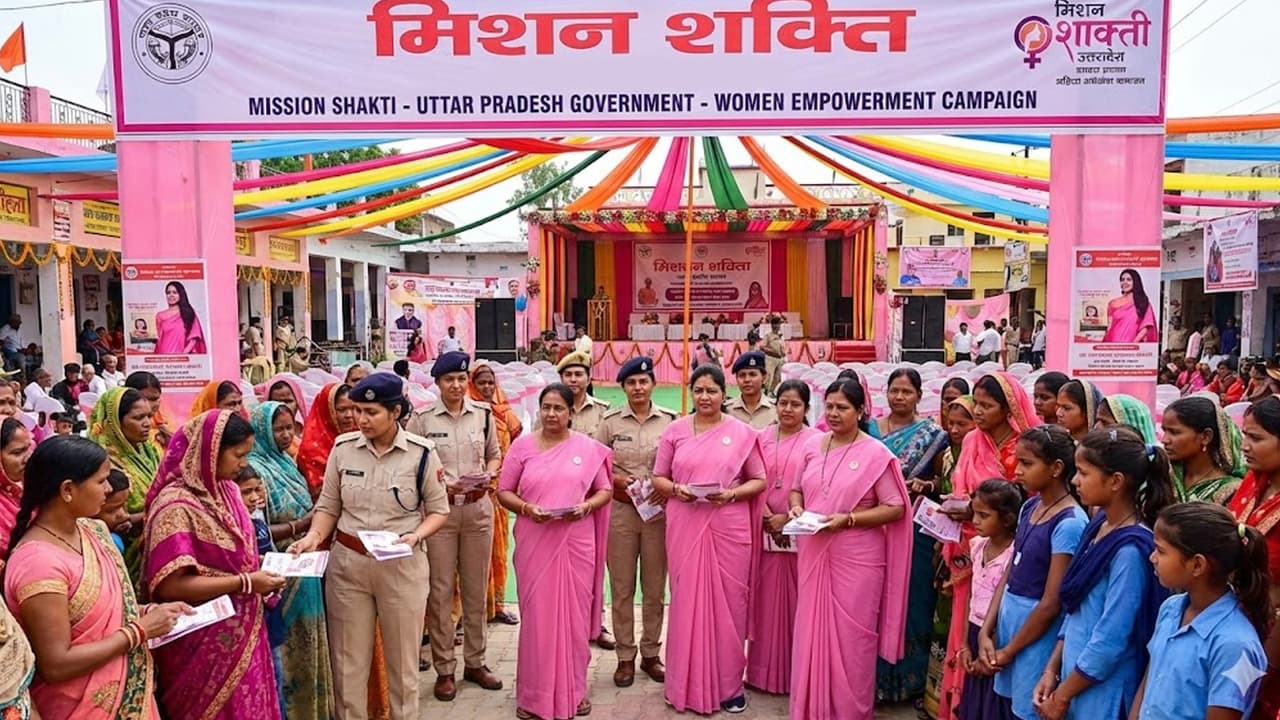 मिशन शक्ति से बदली UP की तस्वीर: योगी सरकार की पहल से मजबूत हुआ महिला ...