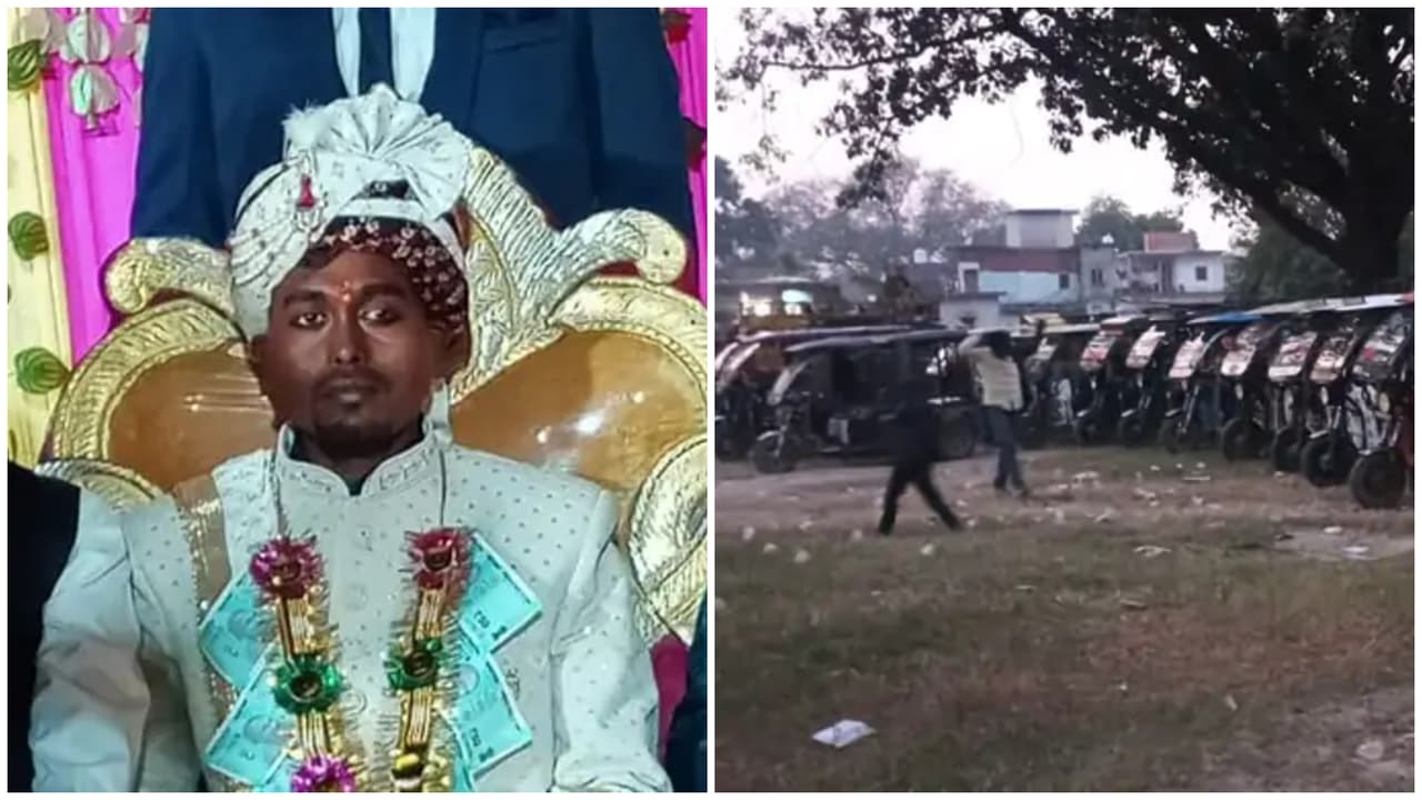 UP Groom’s Wedding Procession Rolls Out In 30 E-Rickshaws As Friends ...
