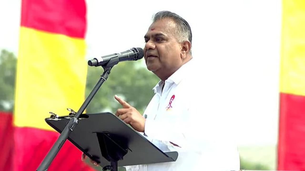 Bussy Anand Speech : தளபதி காத்து மாதிரி; அவரை யாராலும் தடுக்க முடியாது ...