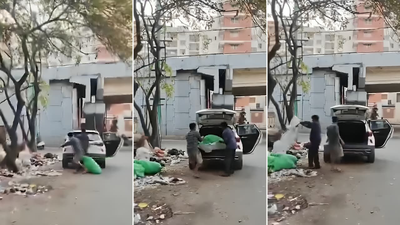 Viral Video of Men Dumping Garbage on Road Sparks Outrage and a Debate ...