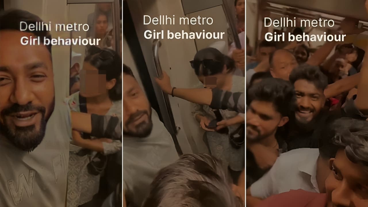 Crowded Delhi Metro Slap Incident Divides Internet Over Women's Safety ...