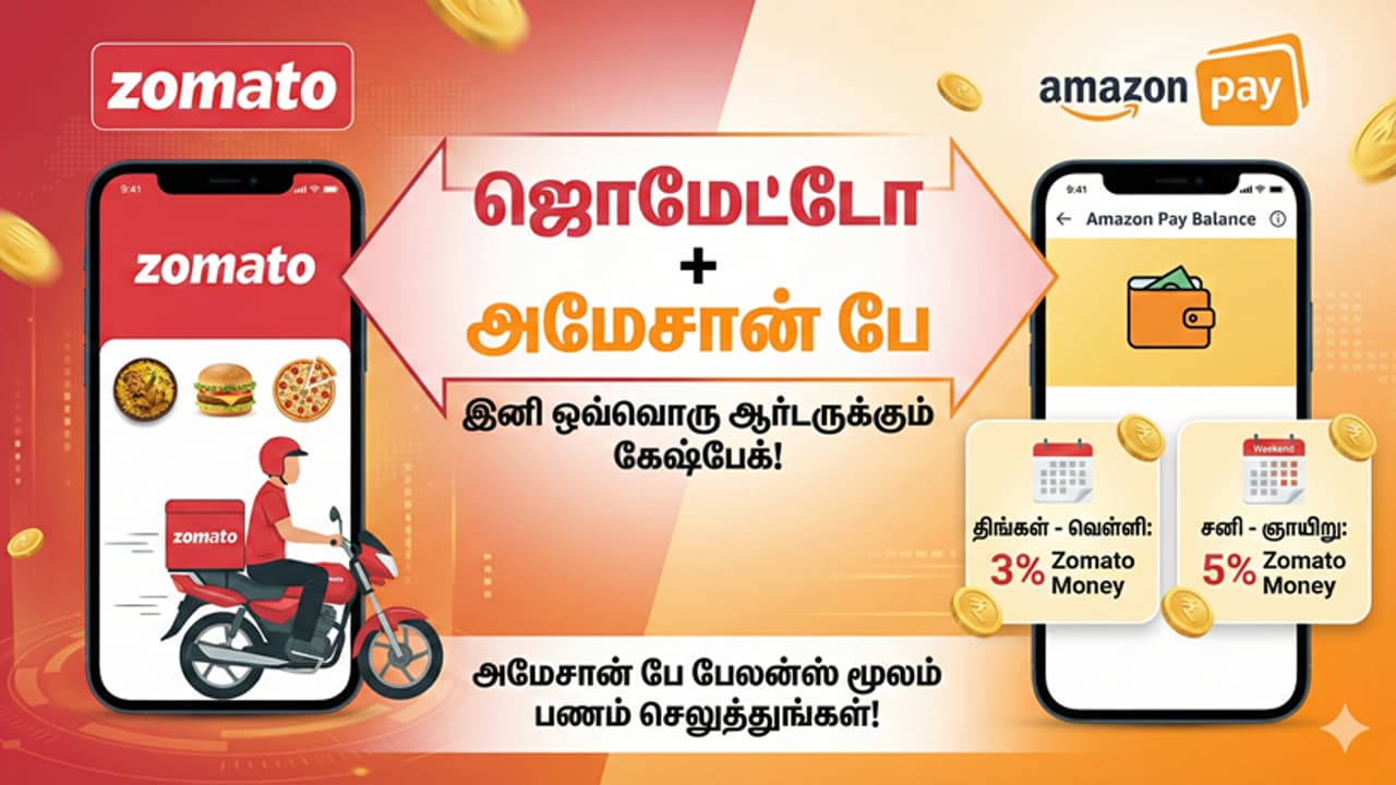 Zomato Amazon Pay Partnership Offers 5 Percent Cashback on Food Orders ...