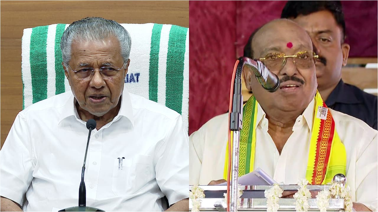 chief minister pinarayi vijayan reacts on vellappally natesan latest ...