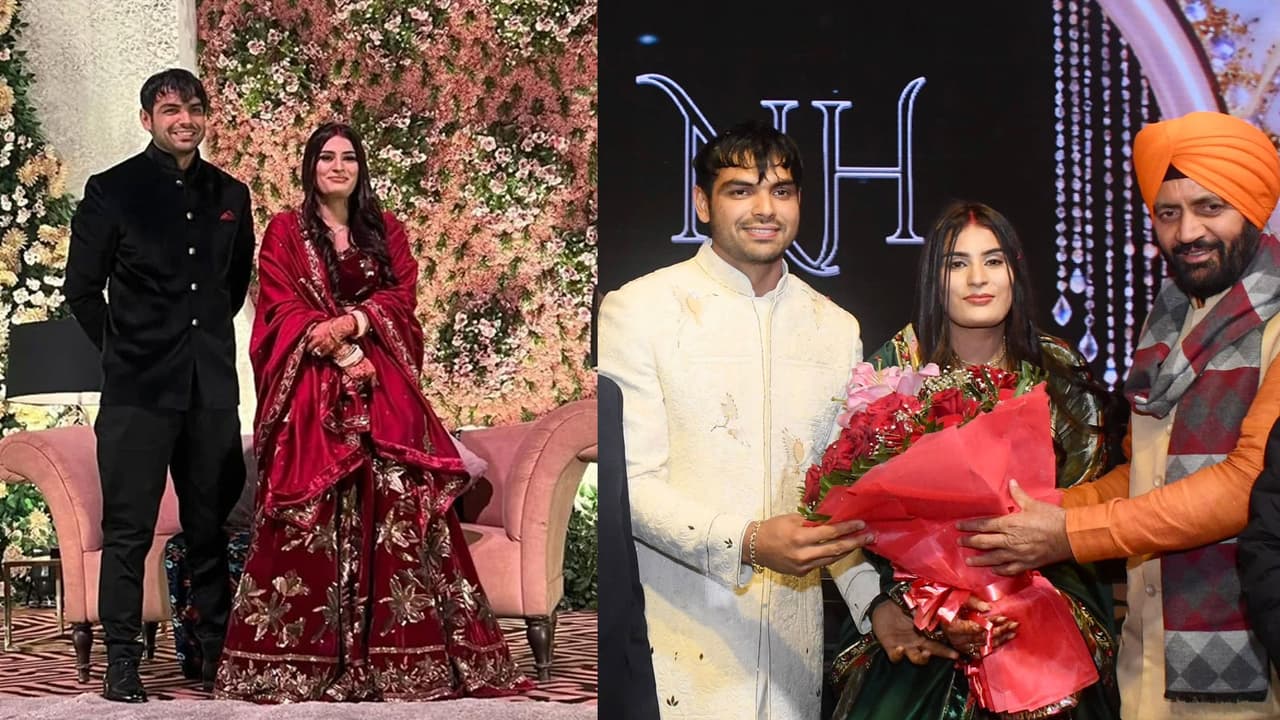 MR & MRS Chopra की ग्रैंड एंट्री, रिसेप्शन का यह वीडियो सोशल मीडिया पर ...