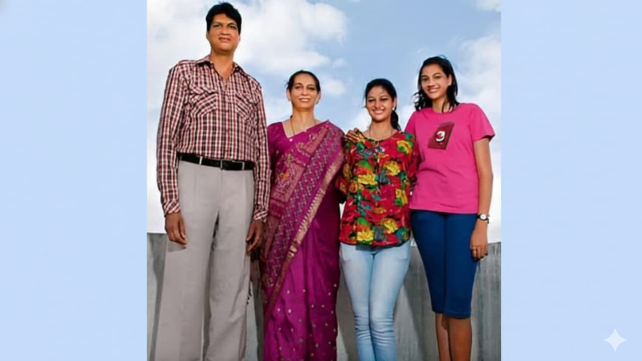 Tallest family ಭಾರತದ ಅತೀ ಎತ್ತರದ ಫ್ಯಾಮಿಲಿ ದಾಖಲೆ ಬರೆದ ಕುಲಕರ್ಣಿ ಕುಟುಂಬ ...