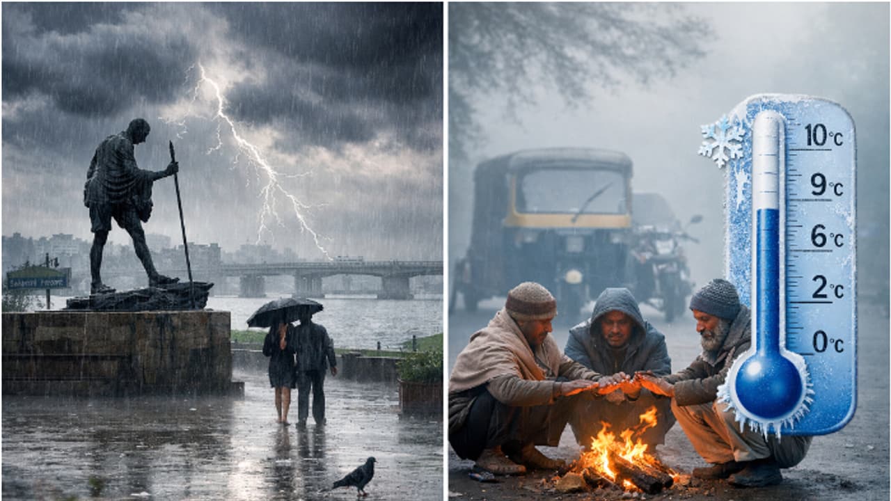 Gujarat Weather LATEST Update: IMD Forecasts Rain and Temperature Drop ...