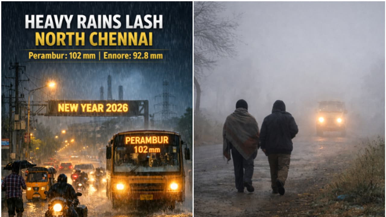 Chennai Weather LATEST Update: North Chennai Soaked as Perambur Records ...