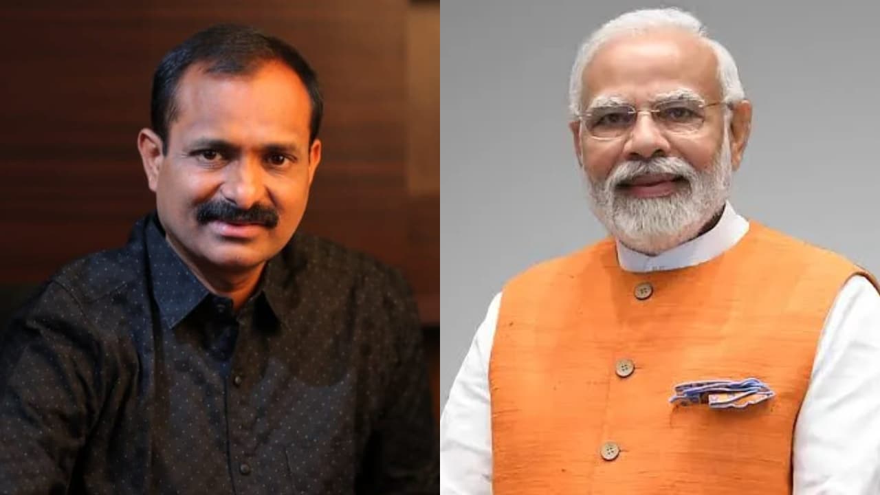 Mayor VV Rajesh തങ്കലിപികളിലെഴുതിയ ചരിത്ര നേട്ടമെന്ന് മോദി, മേയർ വിവി ...