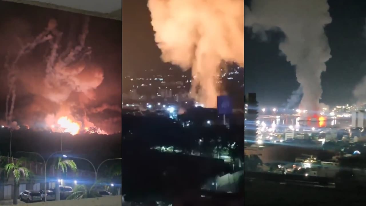 Venezuela Explosions: Videos Go Viral As Maduro Urges Mass Mobilisation ...