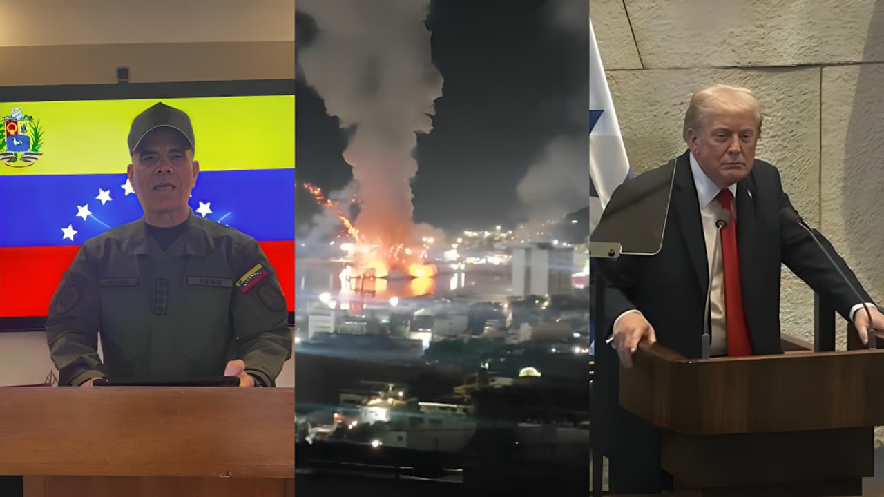 Venezuela Defence Chief Denounces 'Barbaric' US Invasion as Explosions ...
