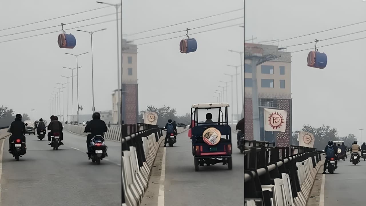 Varanasi Ropeway Under Fire After Viral Video Shows Cabins Swaying ...