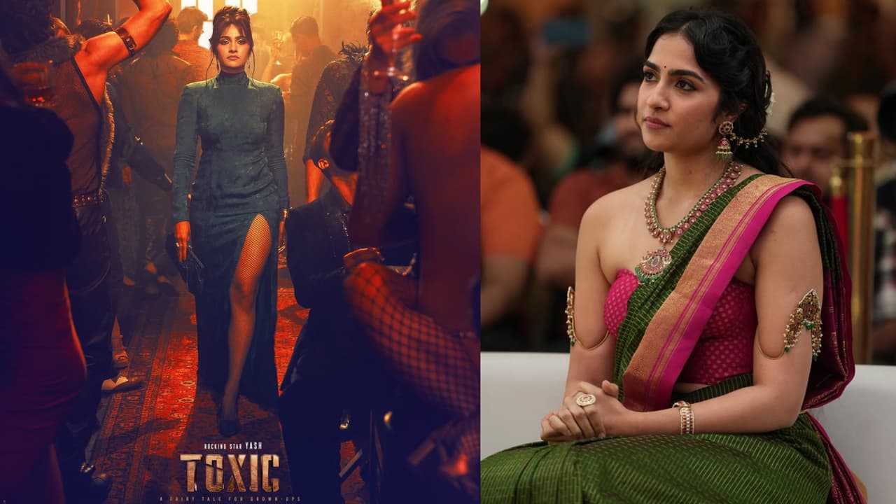 Toxic Movie Rukmini Vasanth First Look : காந்தாரா கனகவதியின் அடுத்த ...