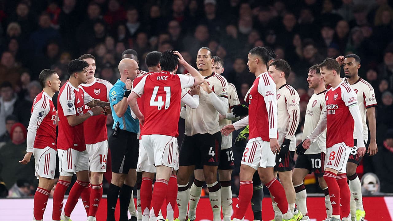 Arsenal Held By Liverpool As Title Race Tightens In Premier League ...