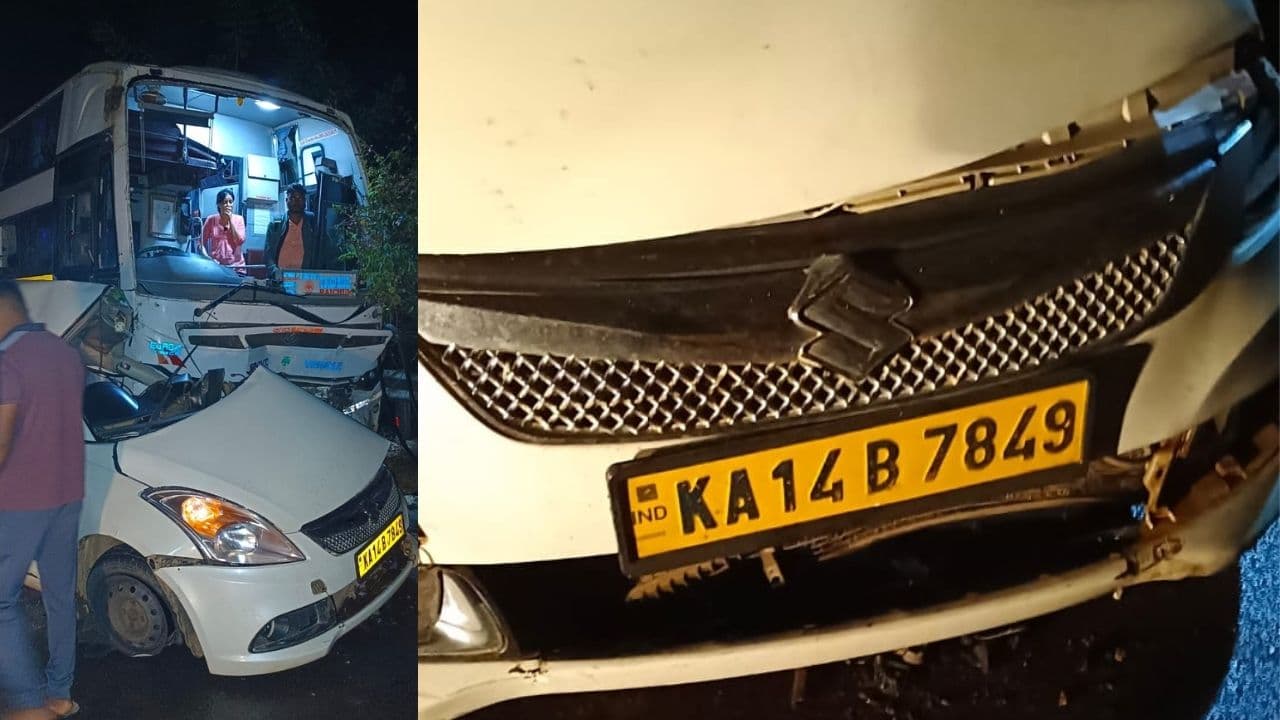 Karnataka: Four Family Members Killed in KSRTC Bus–Car Crash in ...