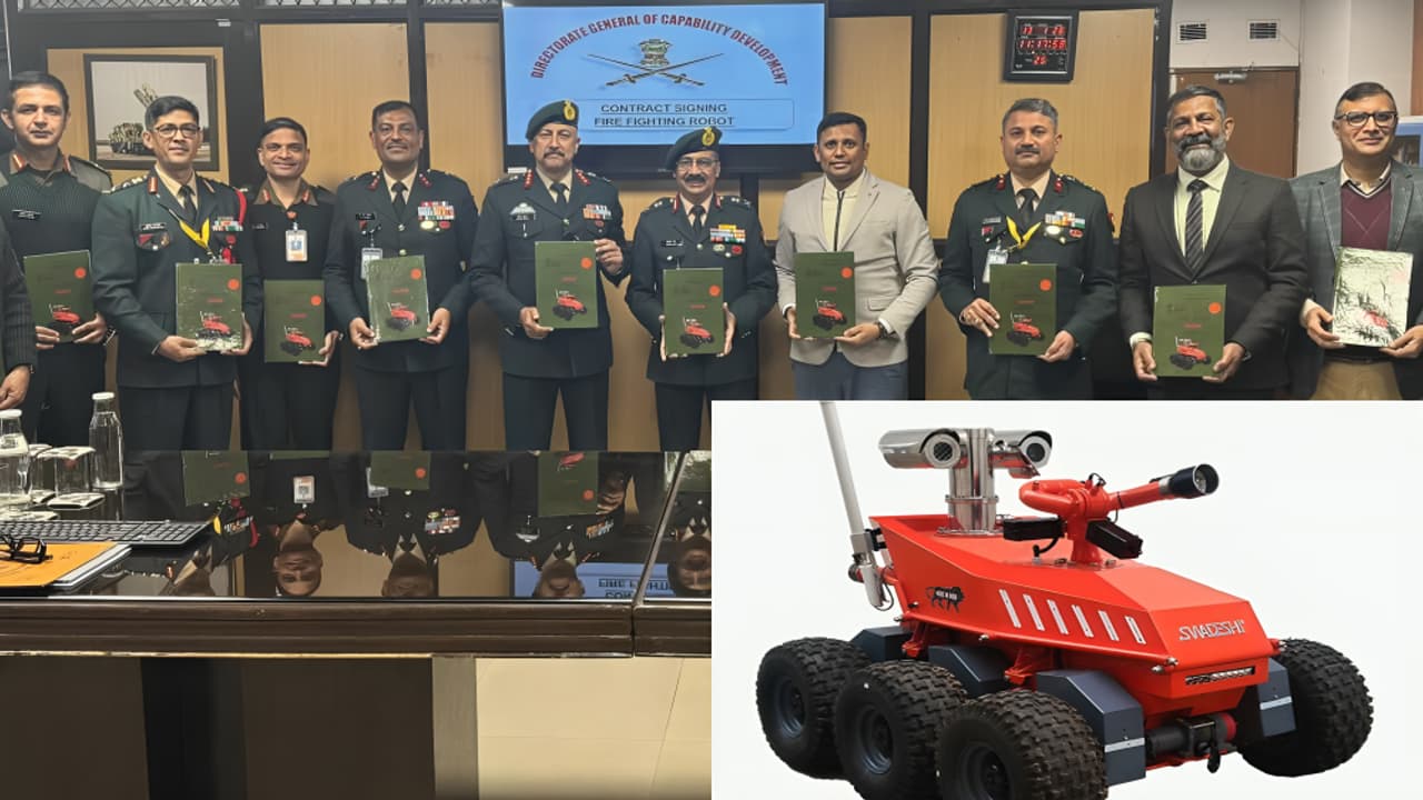 In A Big Push to Defence Start-Ups, Indian Army Buys Fire-Fighting ...