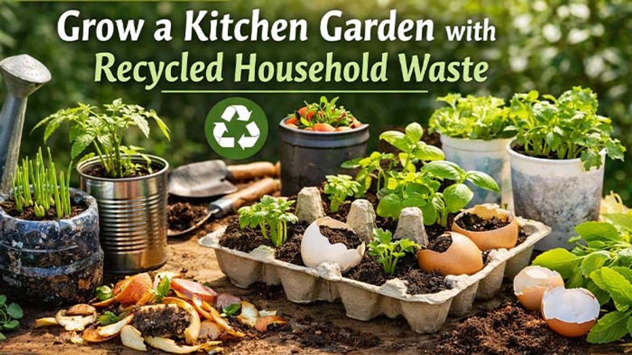 Beginner’s Guide On How to Grow a Kitchen Garden Using Only Recycled ...