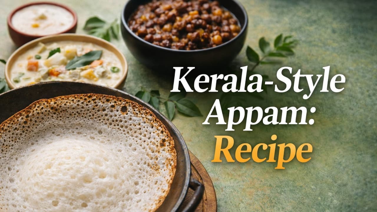 Recipe Alert: Kerala-Style Appam-Soft, Fluffy Breakfast Treat You Need ...