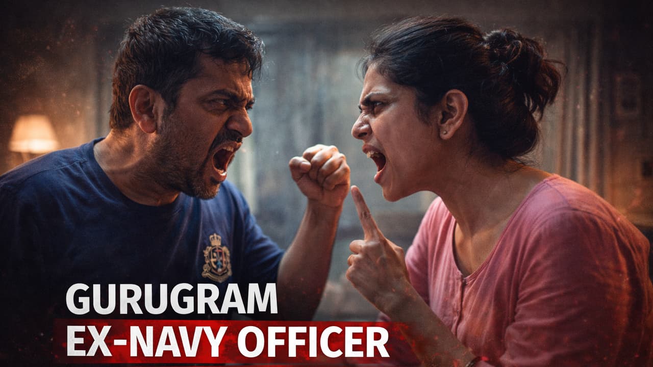 Gurugram Ex Navy Officer Death: पहले बताया हार्ट अटैक-अब पत्नी बोली ...