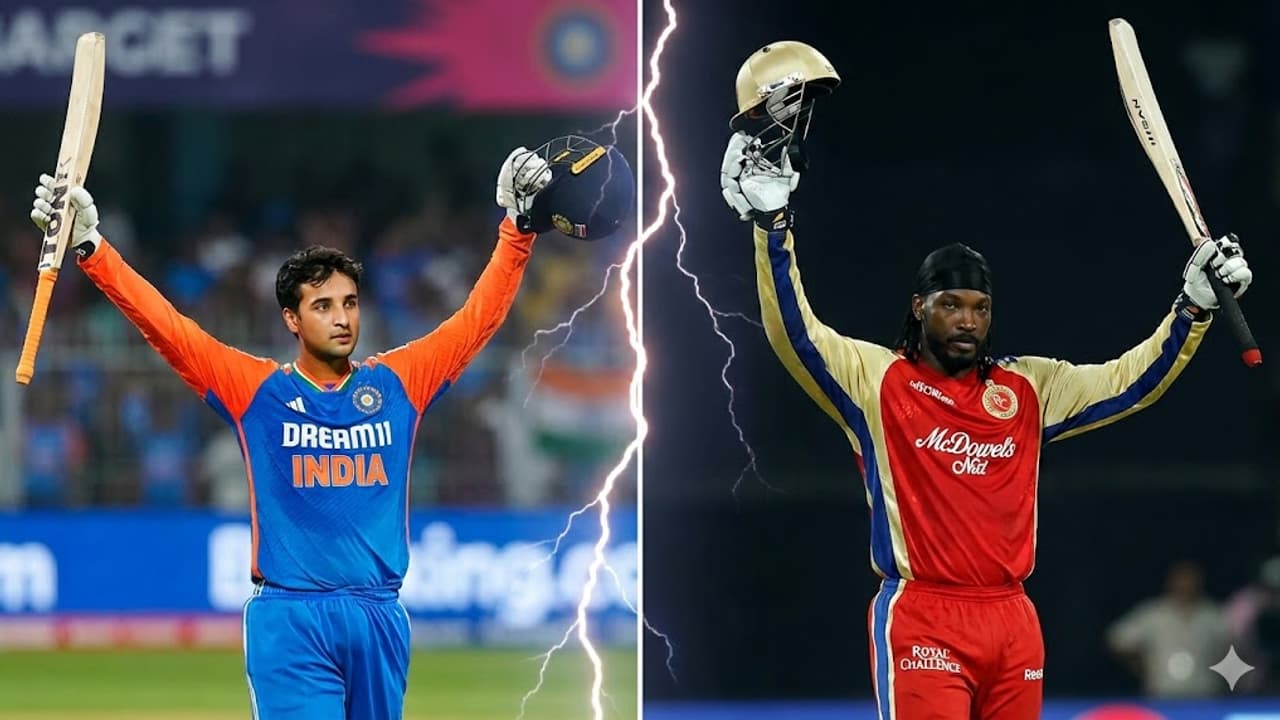 Abhishek Sharma vs Chris Gayle: Who is the Real Universal Boss ...